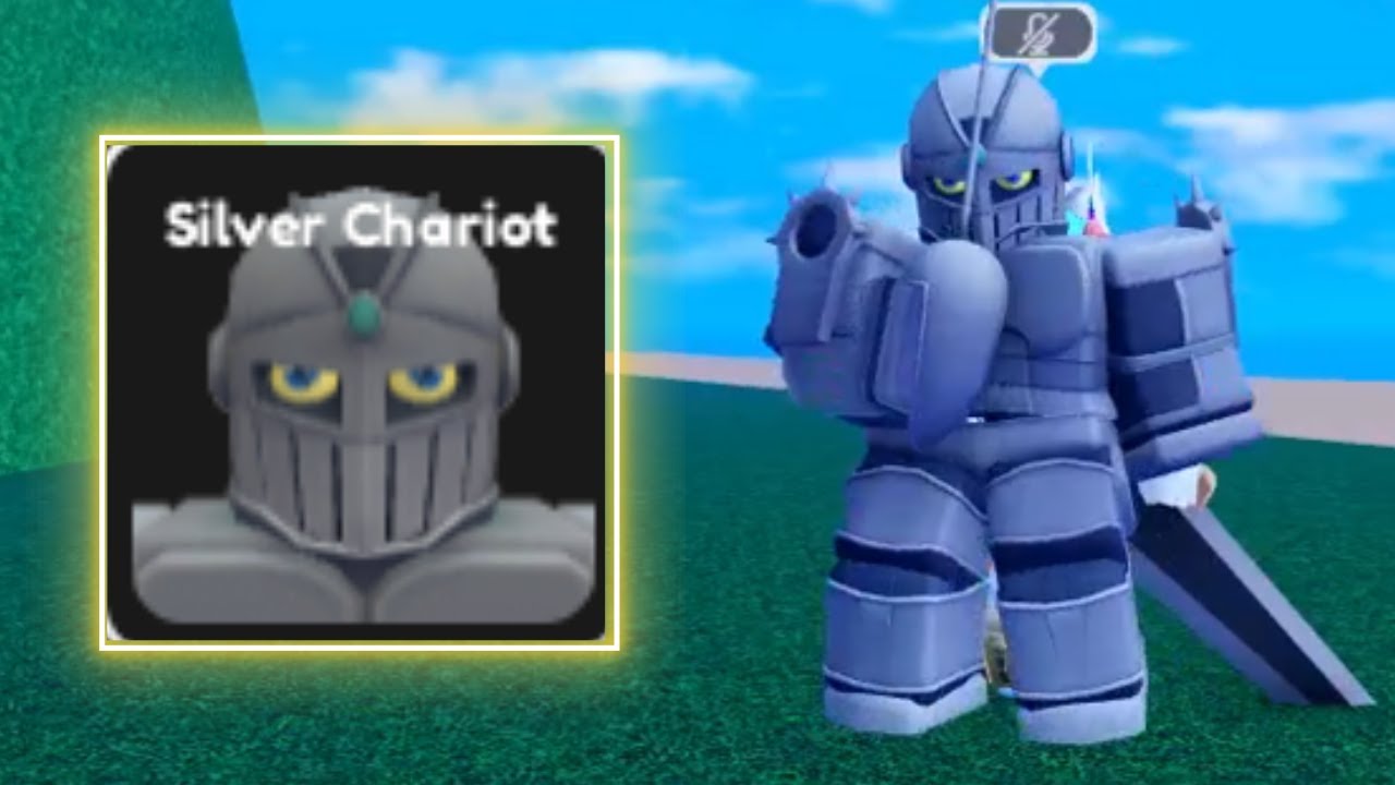 silver chariot stand showcase (Anime Fighting Simulator X) - YouTube