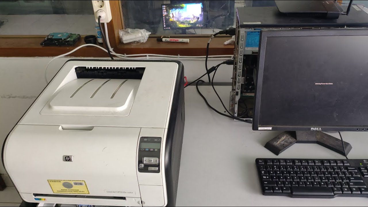 Sharing Printer Laserjet Color Pada Windows 10 Secara Mudah - YouTube