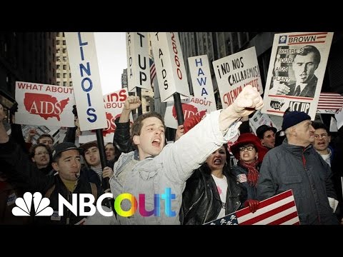 Radical AIDS Activist Group ACT UP | Flashback | NBC Out - YouTube