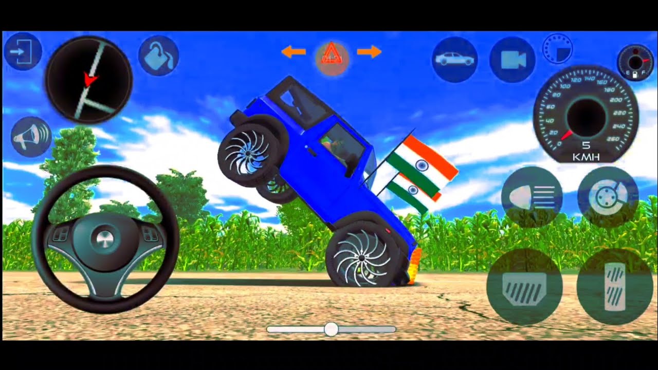 Dollar (Song) Modified Mahindra Bulo Thar😈|| Indian Cars Simulator 3D ...