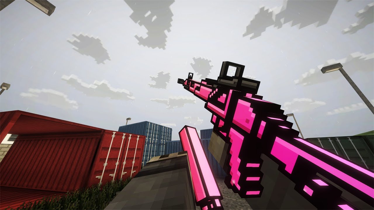 Pixel Strike 3D - 105 Kill FFA Gameplay! - YouTube