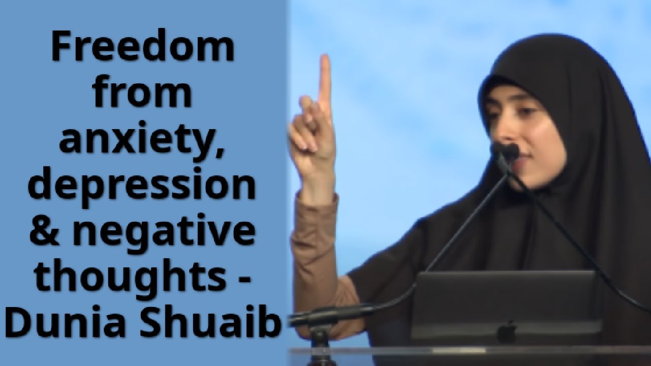 Freedom from Anxiety, Depression, and Negative Thoughts by Dunia Shuaib ...