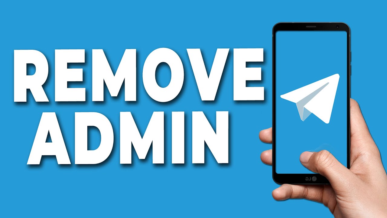 How to Remove Admin in Telegram - YouTube