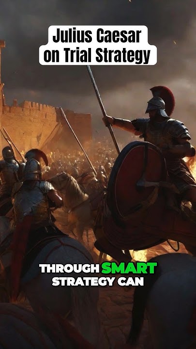 Julius Caesar on trial strategy 1-800-921-8607 - Military Defense ...