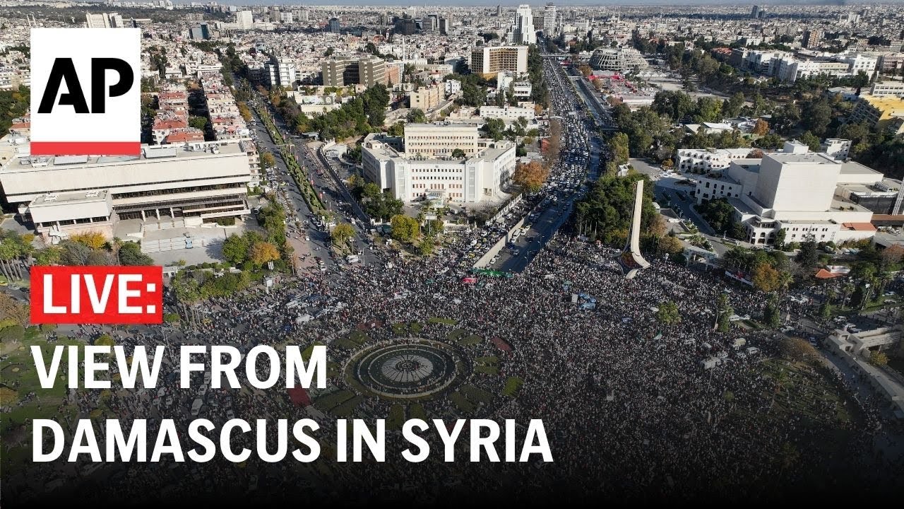 LIVE: View from Damascus in Syria - YouTube