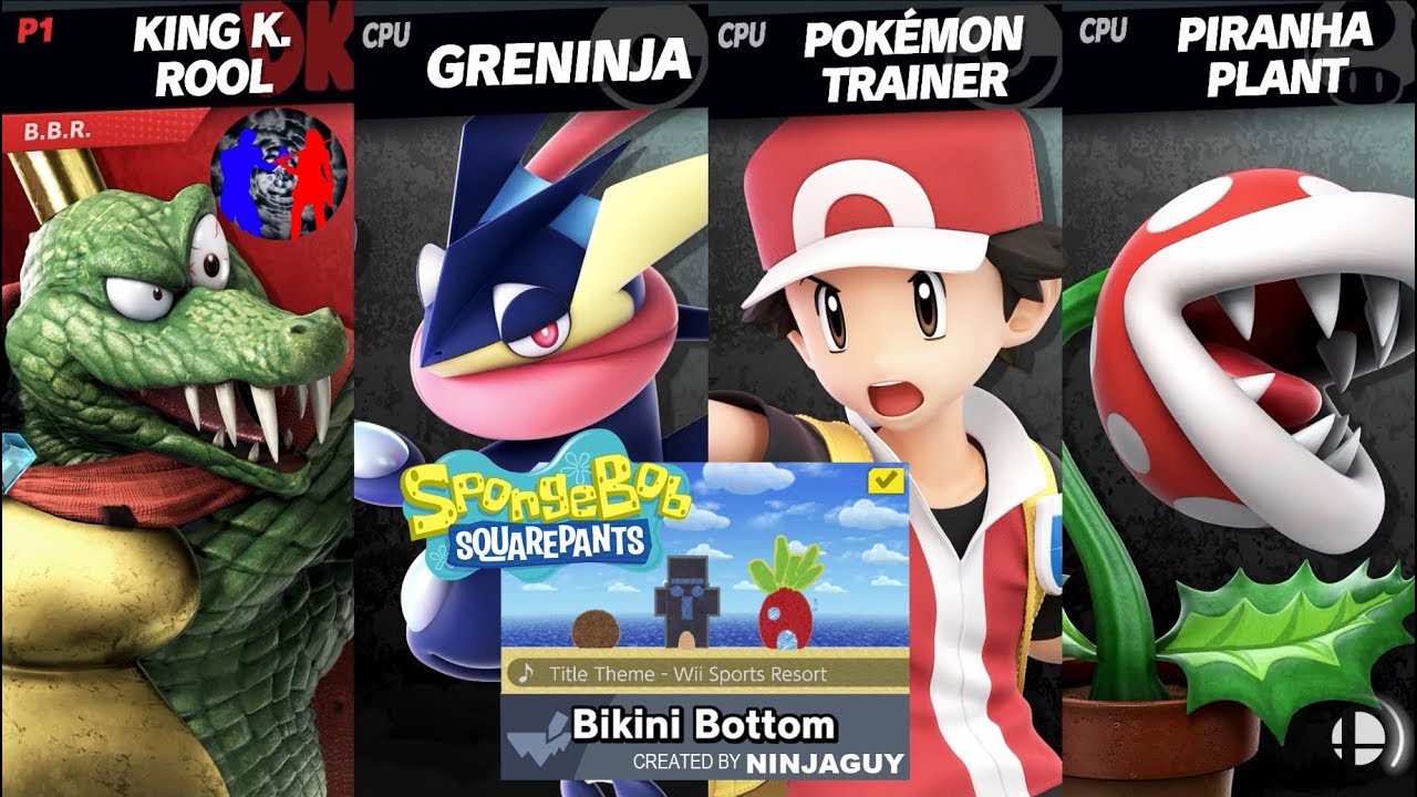 Smash Bros X Spongebob: Happy 20th Anniversary! - YouTube