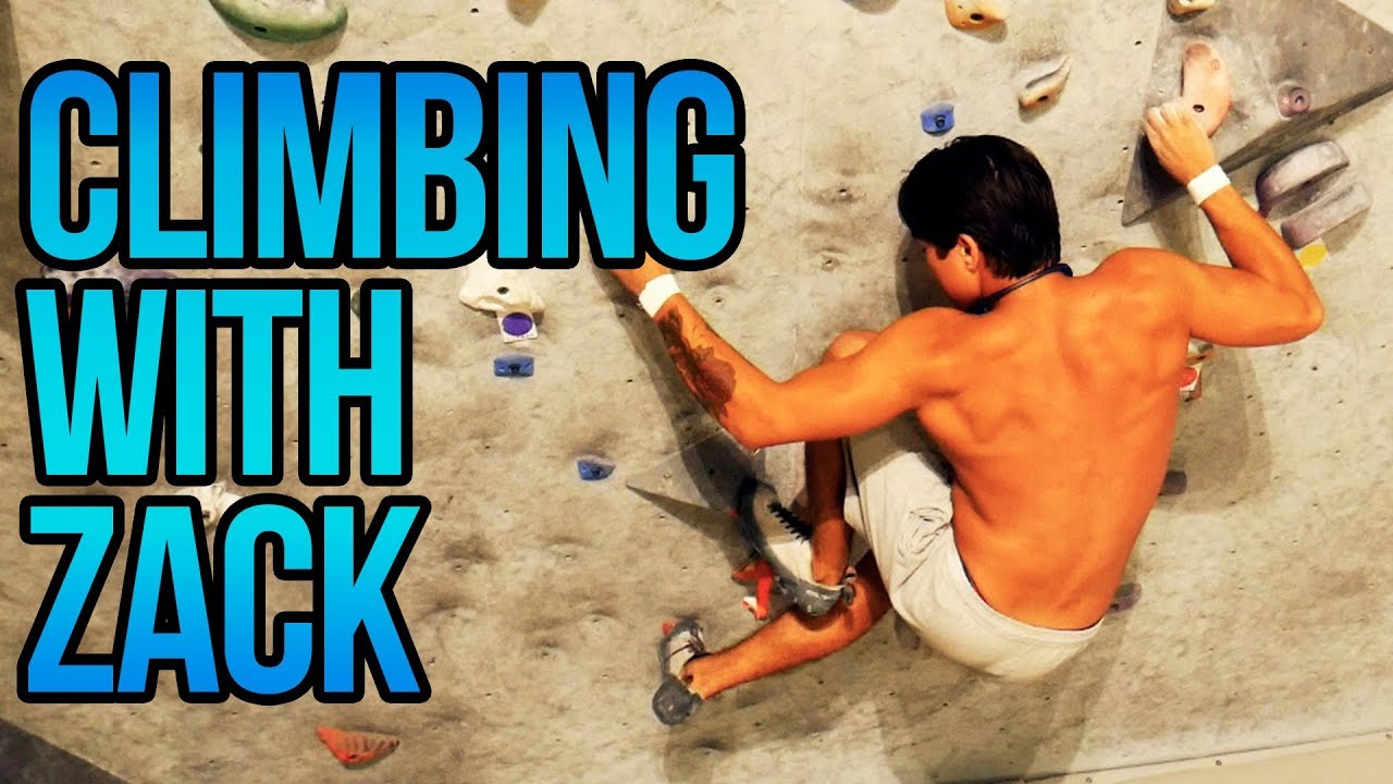 Zack sends V8(7B+) & More! - Rock Climbing Vlog #06 - YouTube