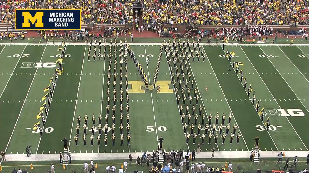 The Michigan Marching Band - YouTube