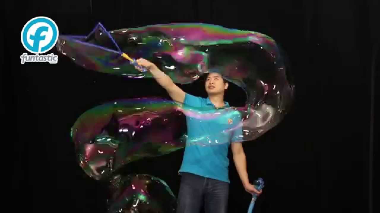 Awesome UnbelievaBubble Swords Tricks - YouTube