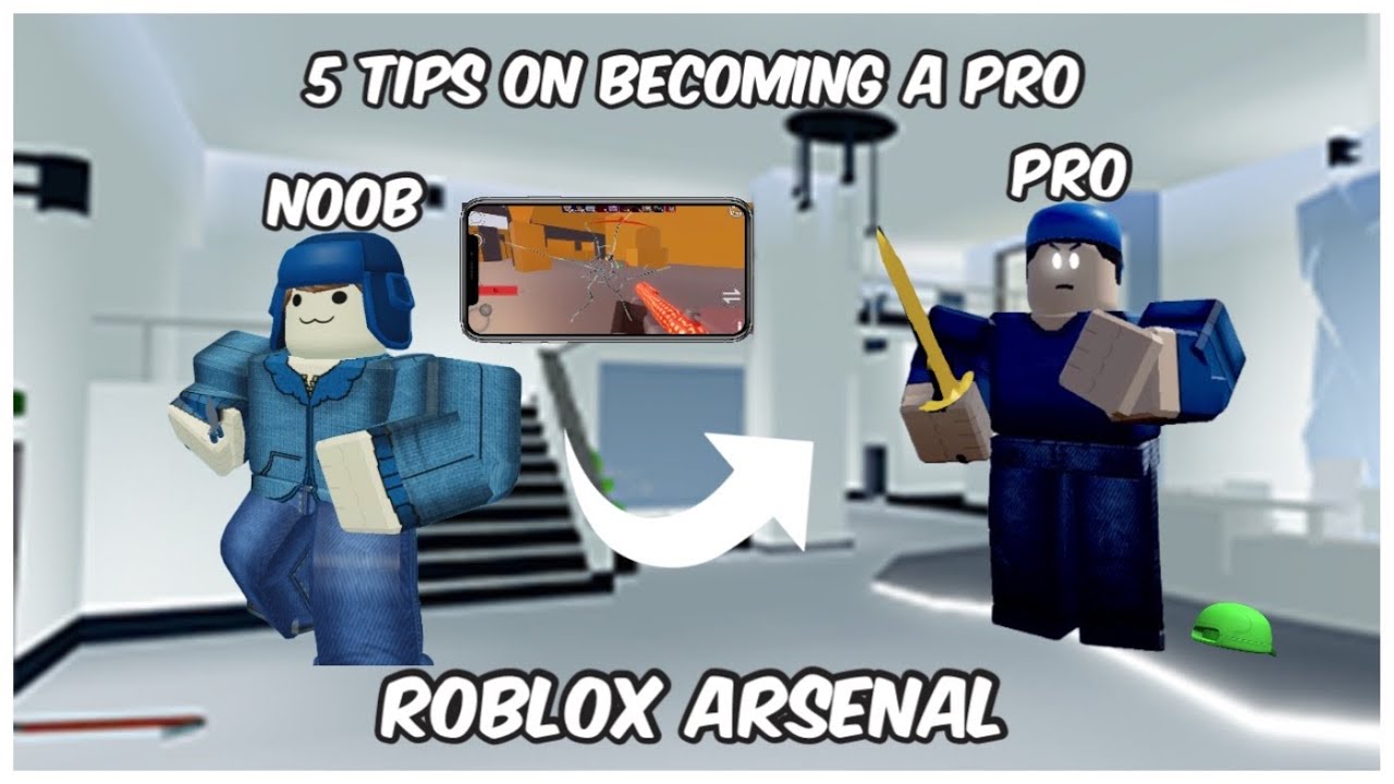 How to become a Pro in Roblox Arsenal - YouTube