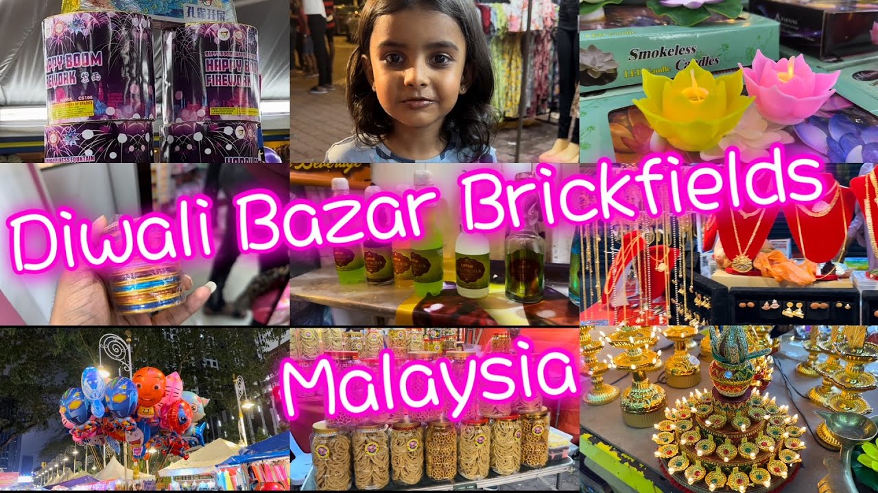 Diwali Bazar in Brickfields Malaysia | Shopping in Malaysia | Deepavali ...
