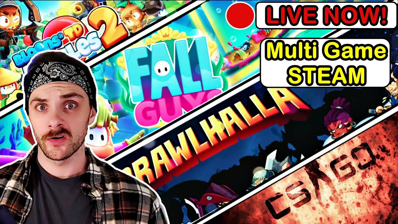 🎈LIVE! Multi Game Stream! Battles 2, Fall Guys, CSGO, And MORE! Playing ...