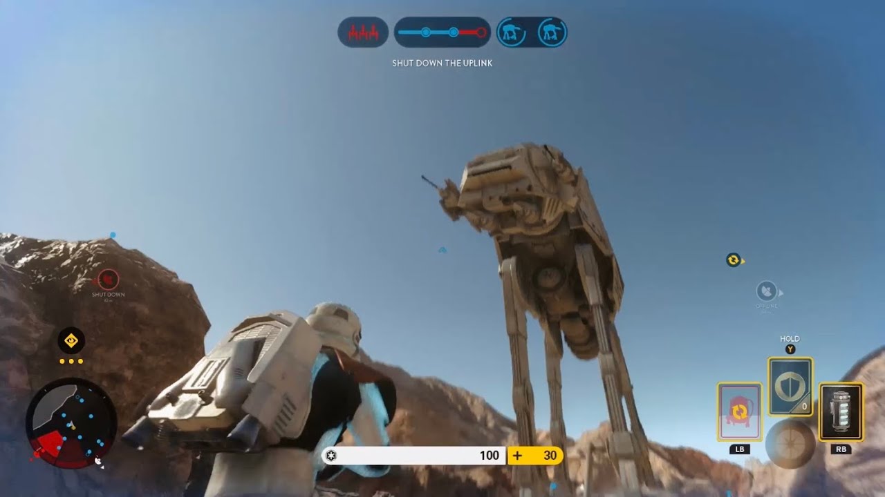 Star Wars Battlefront: Walker Assault Gameplay (No Commentary) - YouTube