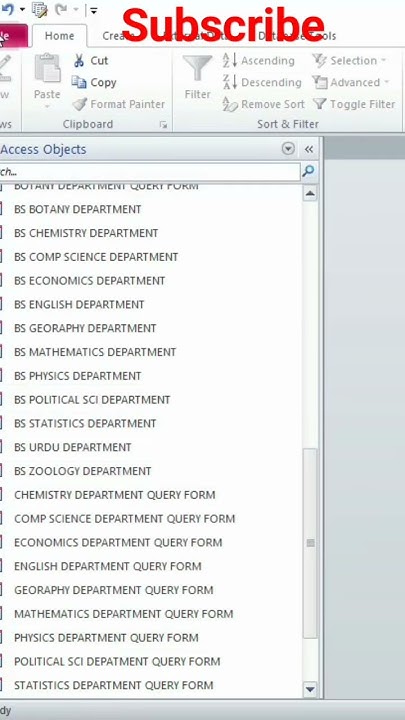 how to create Switchboard in Ms access 2023 #switchboard #access #shorts #short #shortvideo # ...