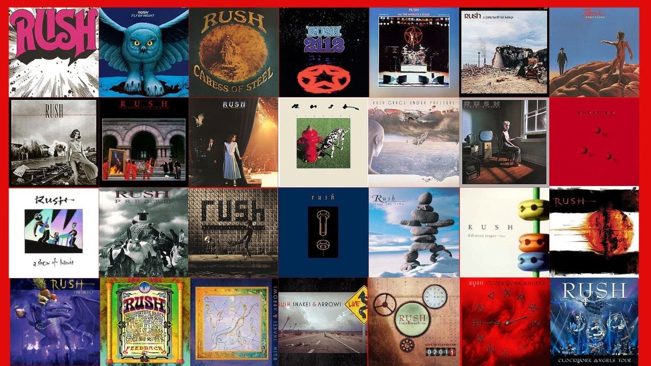 Ranking and Rating: The Album Art of Rush - YouTube