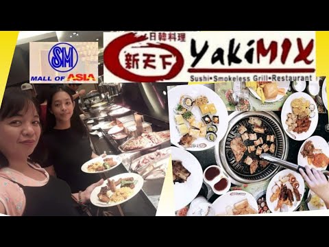 YAKIMIX Buffet EAT ALL YOU CAN | SM Mall of Asia ML | Samsung Plus Rewards | Instaperks | mama len