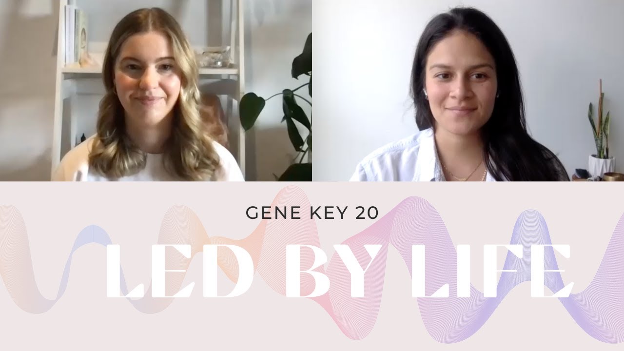 Gene Key 20 - Finding peace and presence in the now - YouTube