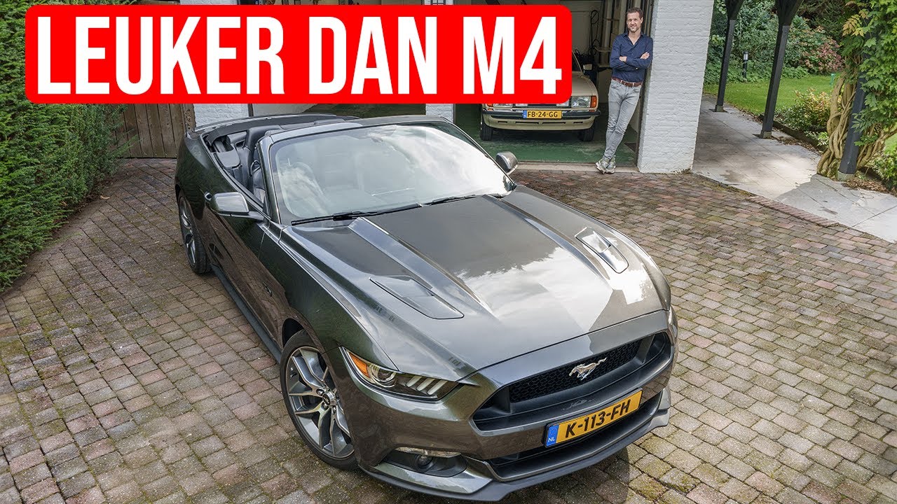 Tim verkoos deze Ford Mustang boven een BMW M4 - YouTube