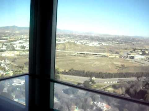Six Flags Magic Mountain Sky Tower - Inside - YouTube