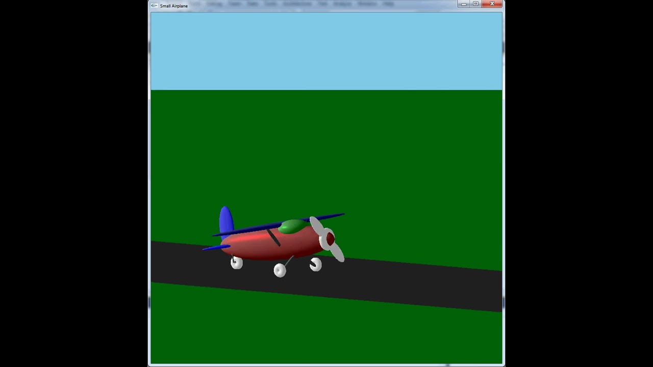 Small Airplane Animation Stage 1 - YouTube