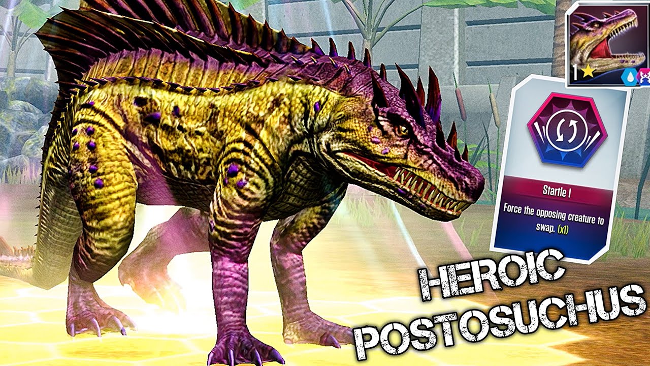 Jurassic World: The Game EP812 HEROIC POSTOSUCHUS - YouTube
