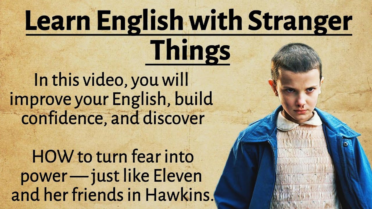 🎯 Learn English with Stranger Things — The Power of Fear - YouTube