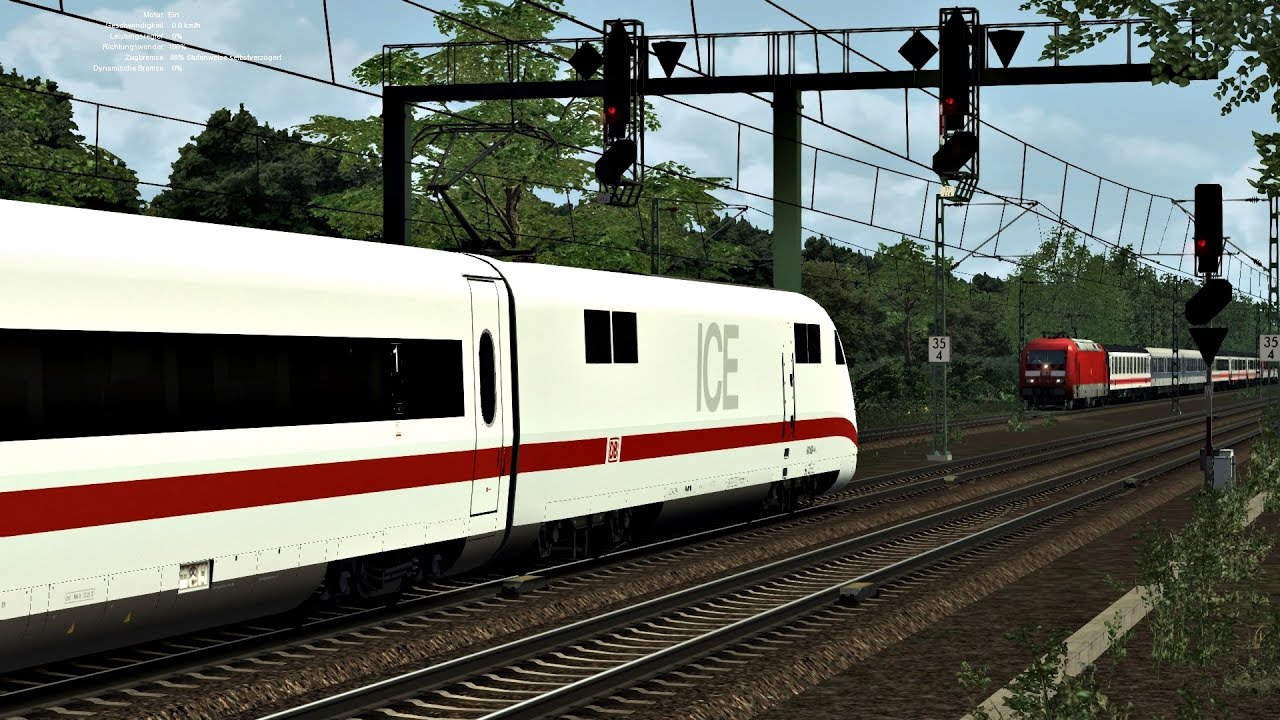 Let's Play - Train Simulator 2017 / ICE 2 von Karlsruhe nach Mannheim ...