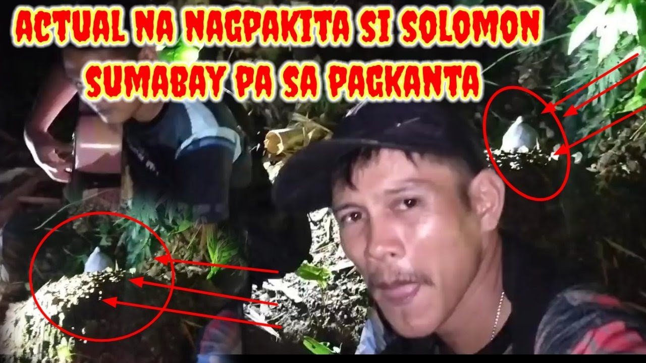actual na nagpakita at sumabay sa pagkanta si haring solomon - YouTube