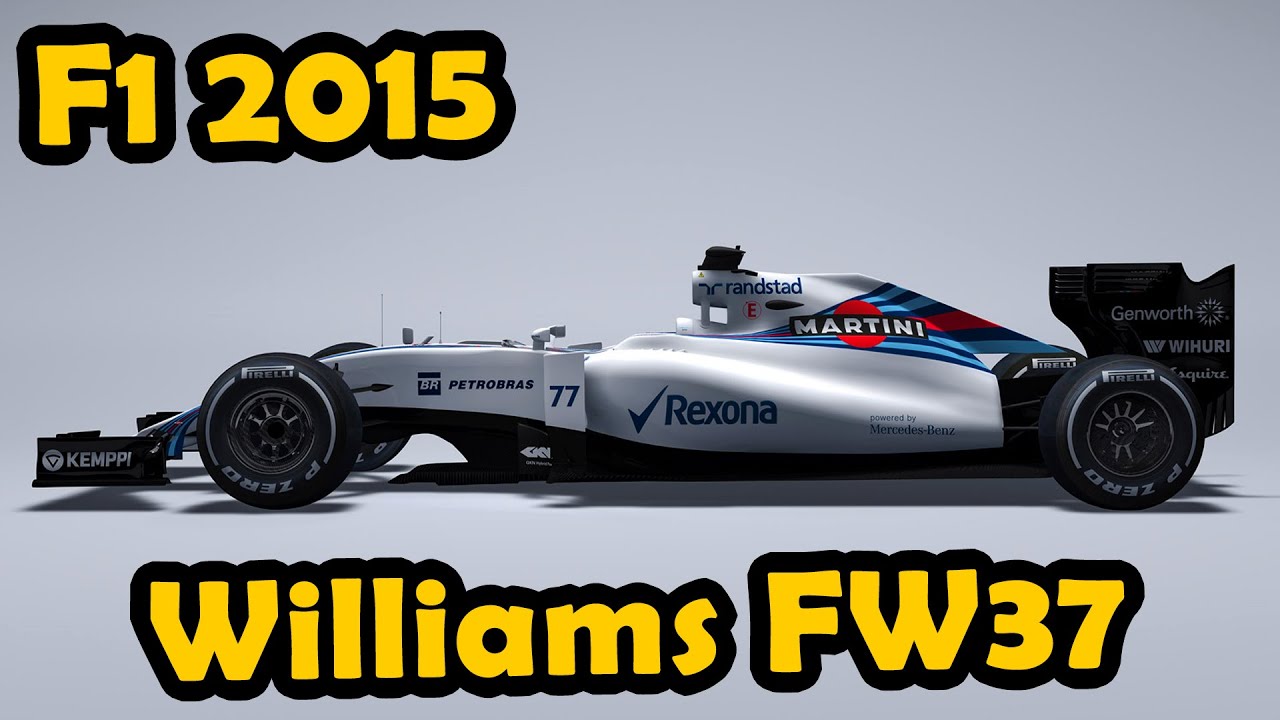 F1 Williams FW37 Analysis - Lets Talk F1 2015 (Online Launch Spec ...
