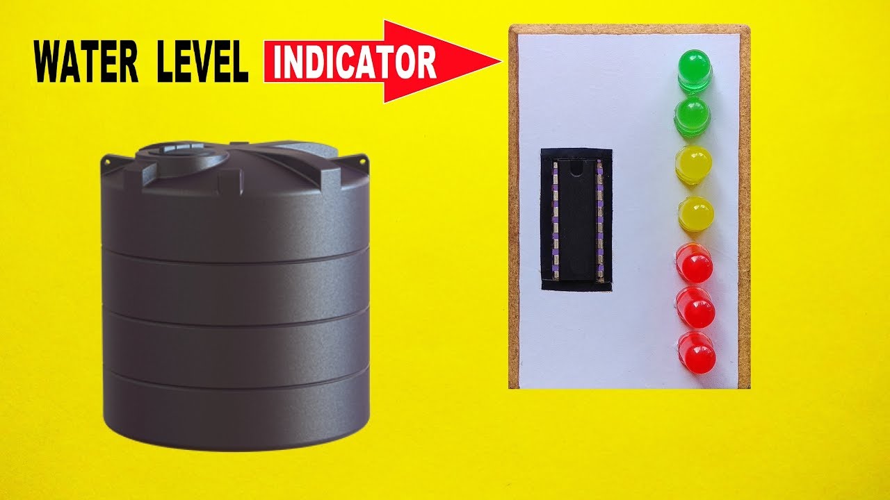 Simple Water Level Indicator Circuit How To Make Water Level Indicator simple-water-level-indicator-circuit-how-to-make-water-level-indicator