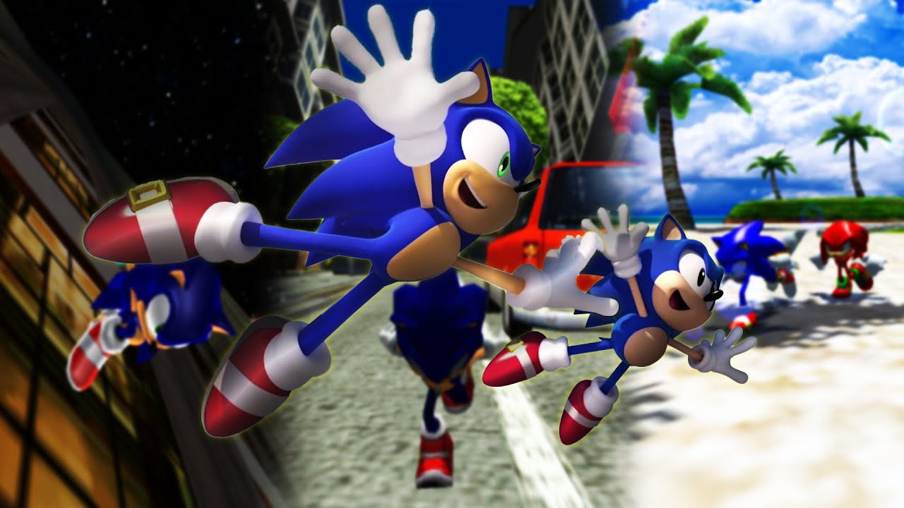 SONIC GENERATIONS (360) DREAMCAST ERA - YouTube