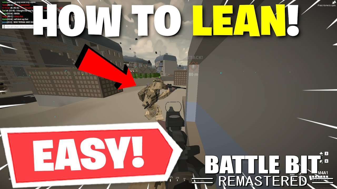 Battlebit Remastered - How To Lean! How To Peak Around Corners! - YouTube
