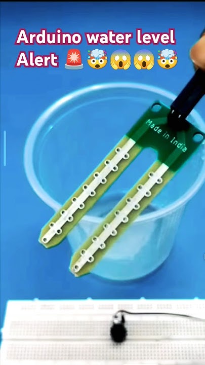 Arduino Water Level Alert || DIY Amazing Project #shorts #sensor #diy #electronic #alert - YouTube
