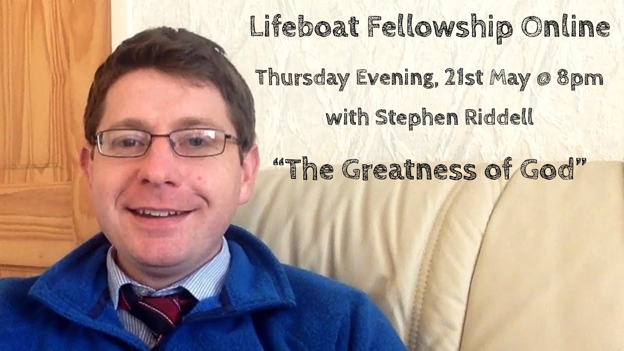 The Greatness of God - Stephen RIddell - YouTube