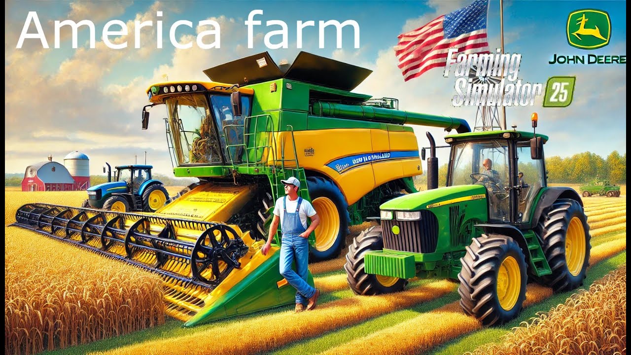 america farm in farming simulator 25 (Episode 10) - YouTube
