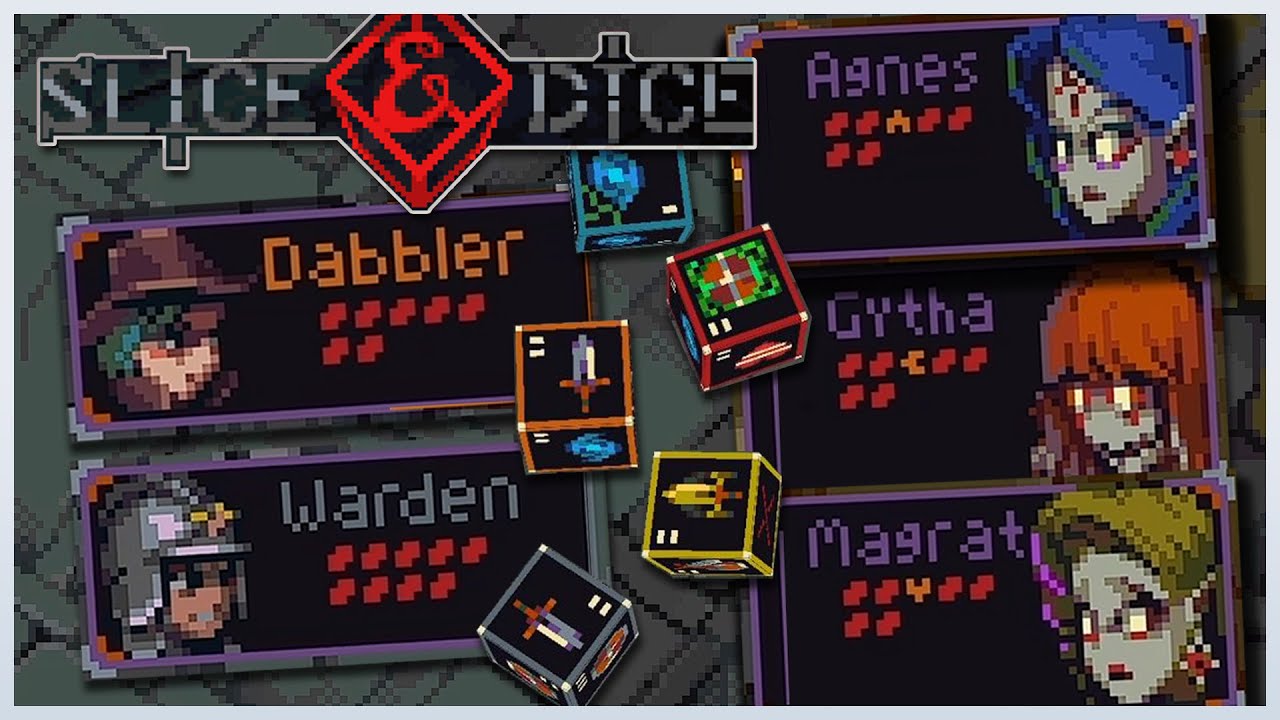 The BEST Dice Based Roguelike I've EVER Played | Slice & Dice 2.0 - YouTube