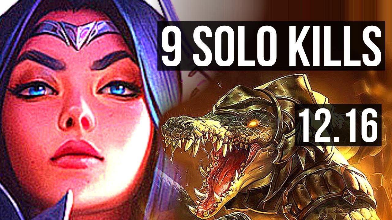 Irelia Vs Renekton Top 9 Solo Kills 1200 Games 9 1 0 Legendary