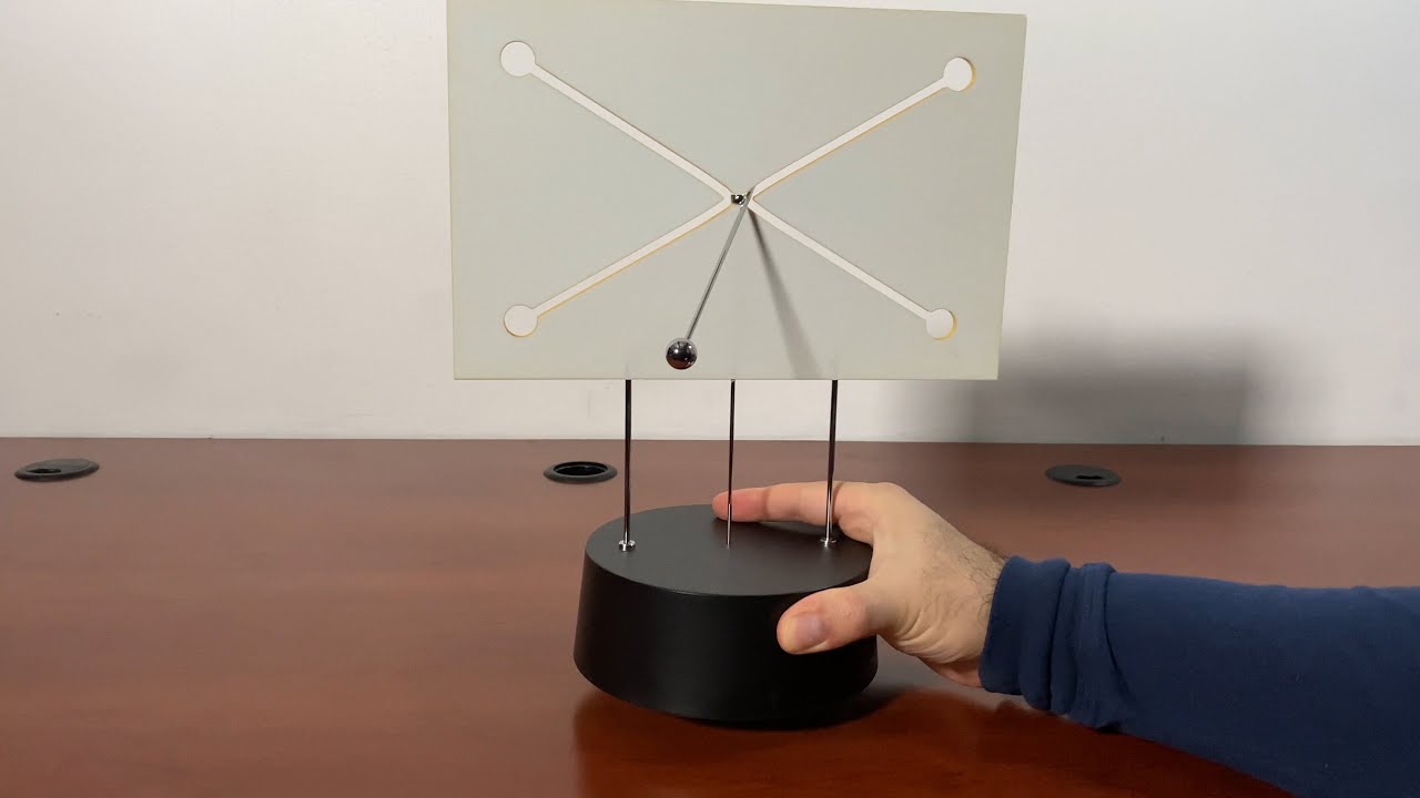 Kinetic Board by Otagiri Hyperbolic Toy -- Gadgetify - YouTube