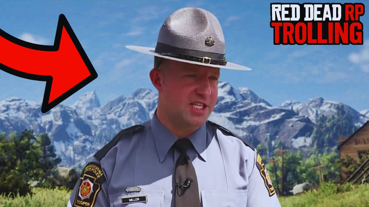Officer Chad Thundercock Trolls Online Roleplayers - YouTube