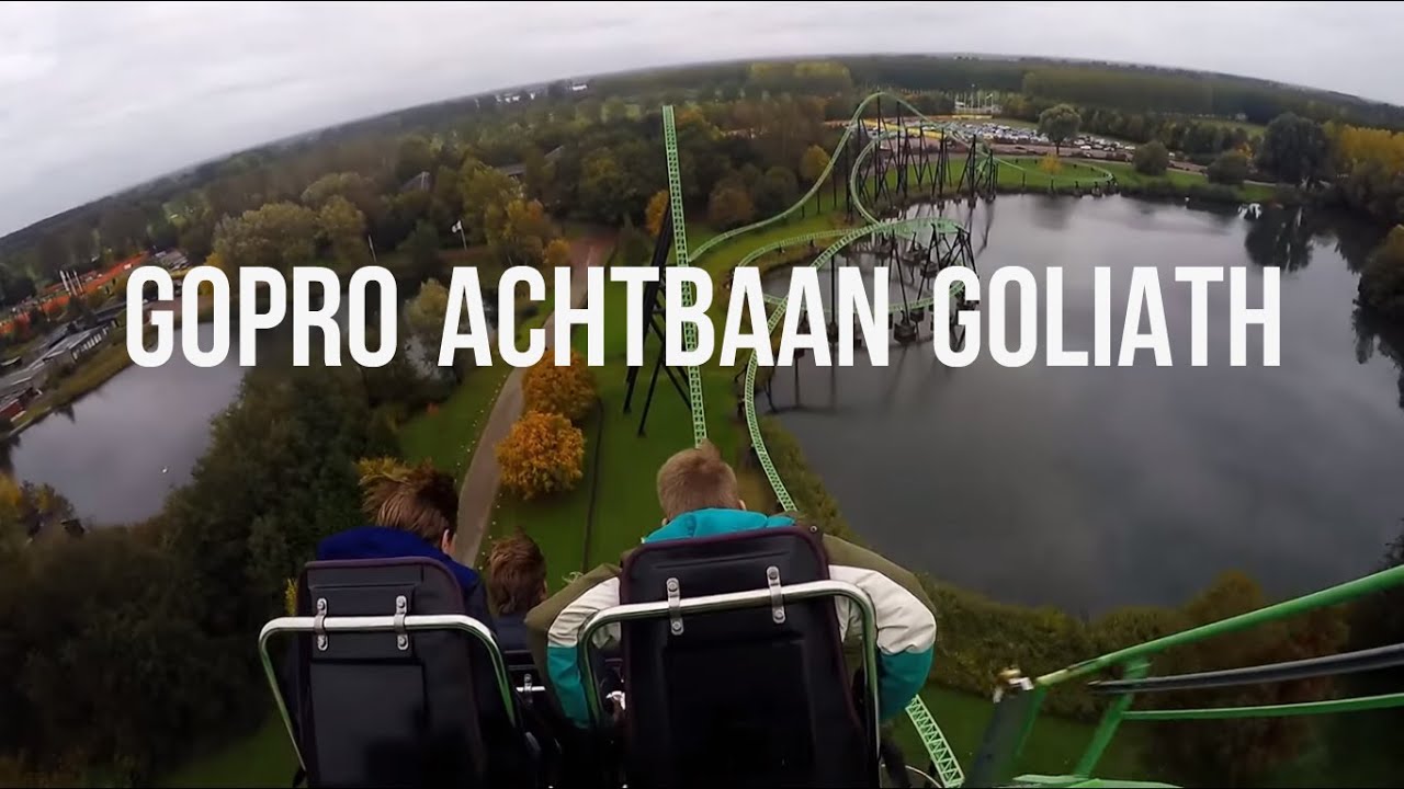 GOPRO ACHTBAAN GOLIATH (Walibi) - MaxMilanJ - YouTube