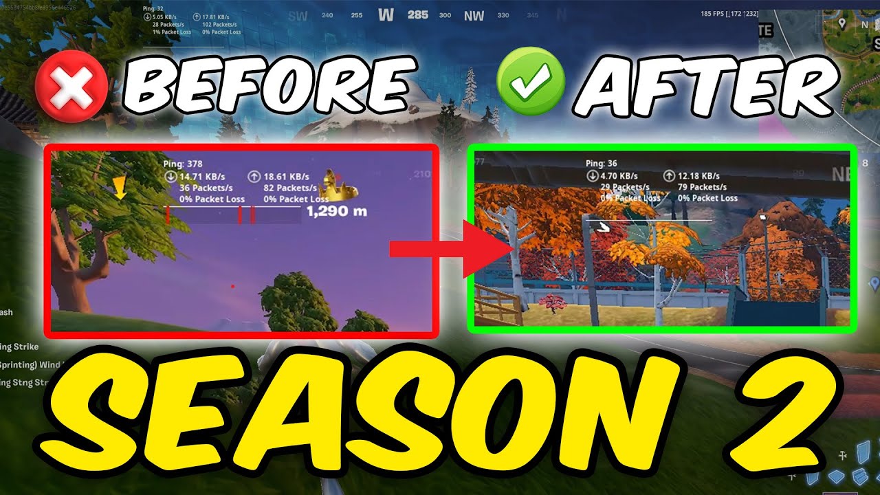 How TO Fix Packet Loss In Fortnite Season 2 ( Reduse Ping , No More ...
