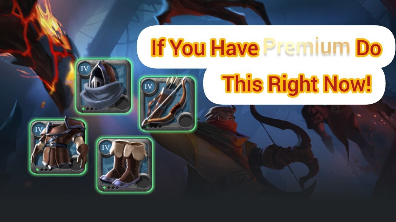 ALBION ONLINE / Adept's Bow 60k Build : Road To Premium With Premium ...