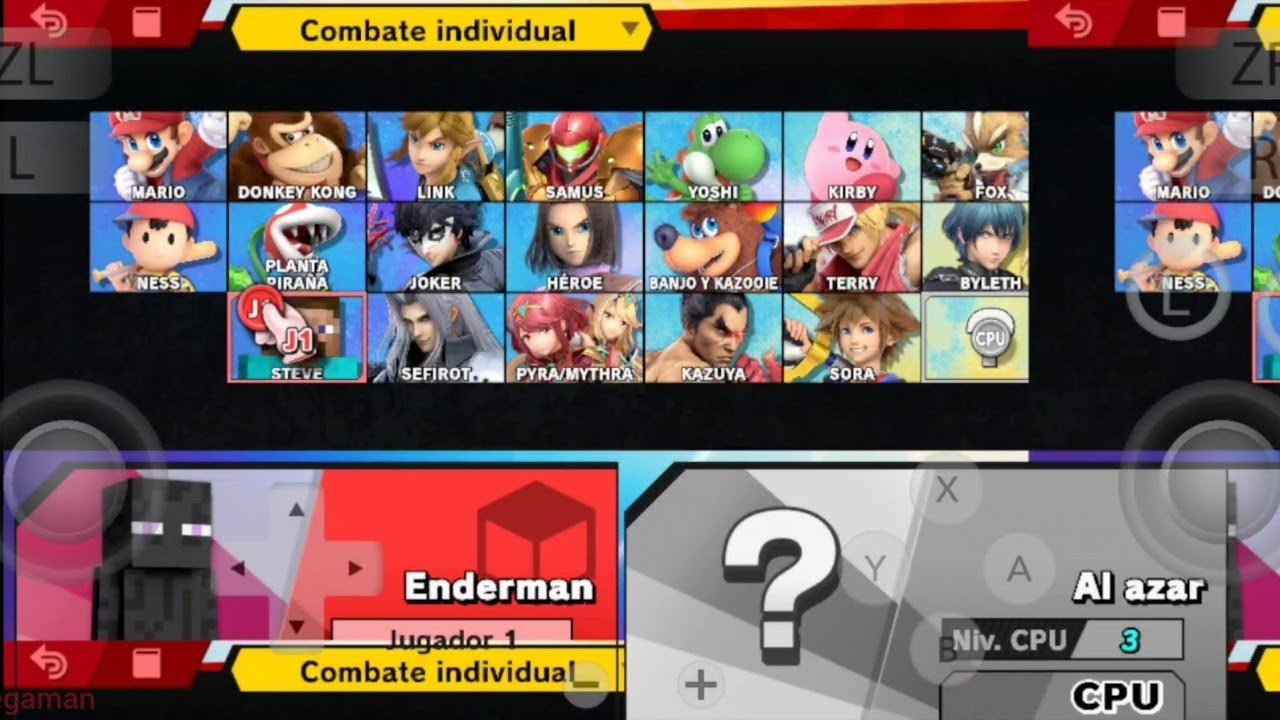 Test Super Smash Bros Ultimate Yuzu Android HD 2024 - YouTube