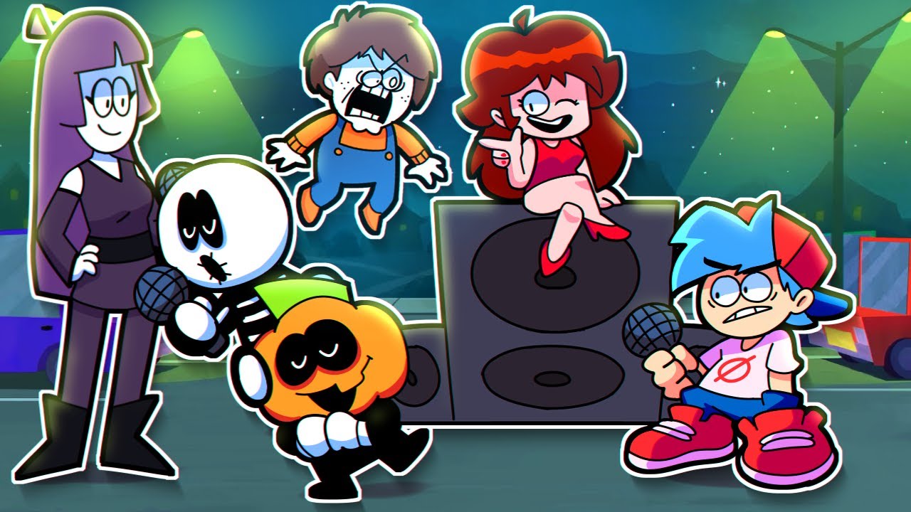 O MOD ESPETACULAR DAS SPOOKY KIDS! Spooky Night Funkin' (SR PELO) - YouTube
