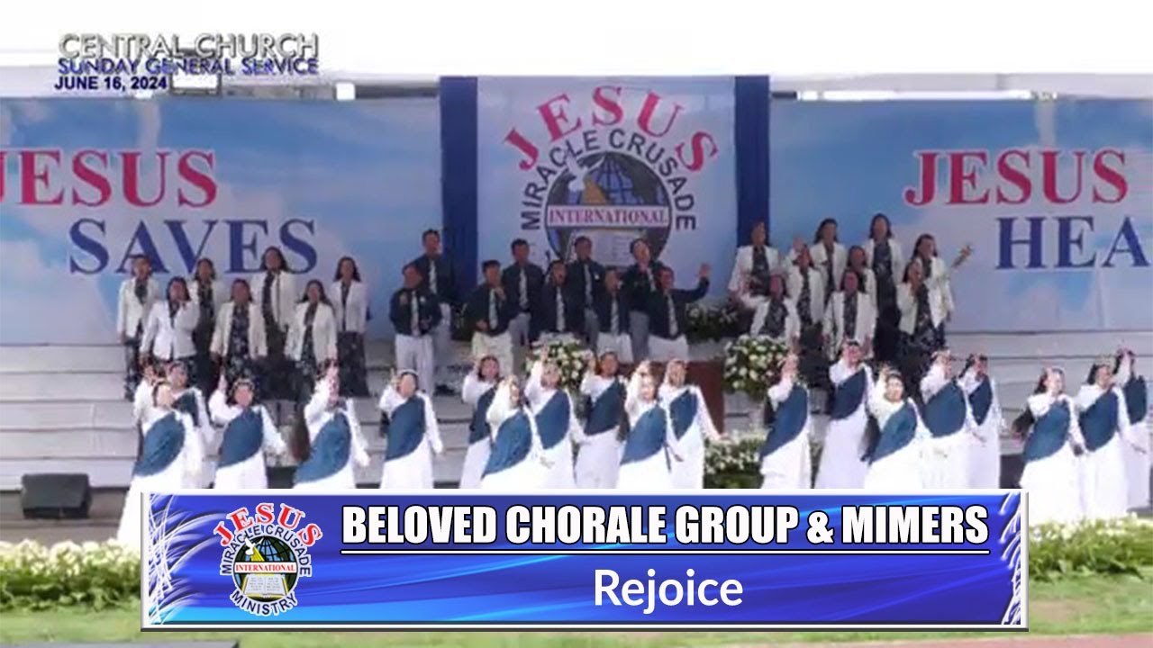 JMCIM | Rejoice | Chorale Group & Mimers | June 16, 2024 - YouTube
