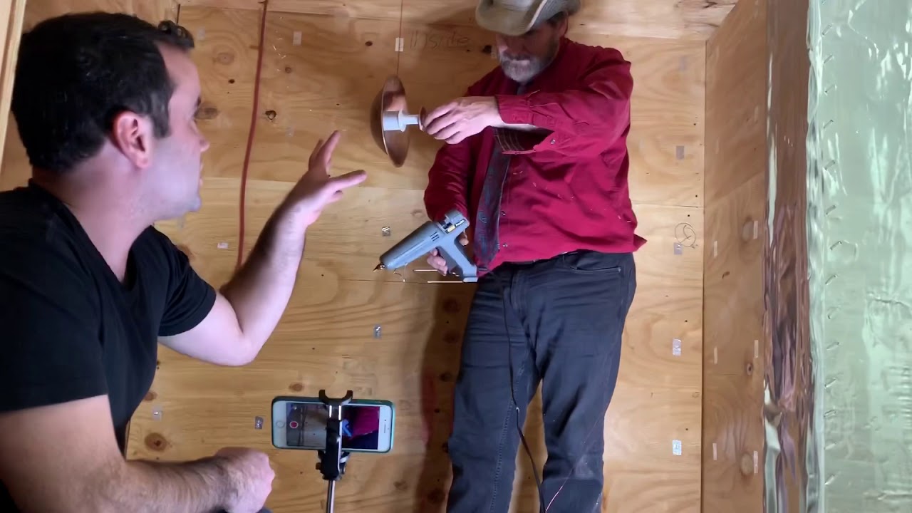 Powering up the TT BROWN capacitor at our new shop - YouTube