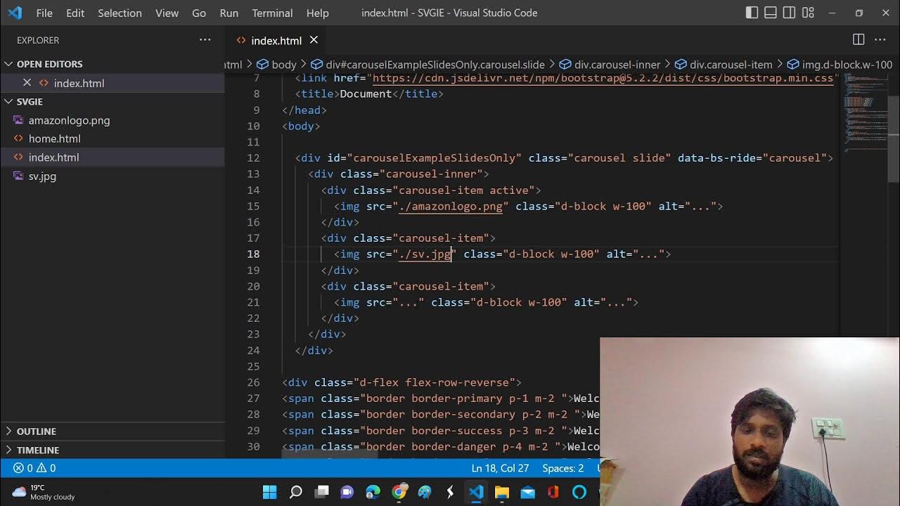 Day 12 - Bootstrap - Utilities and Components - YouTube