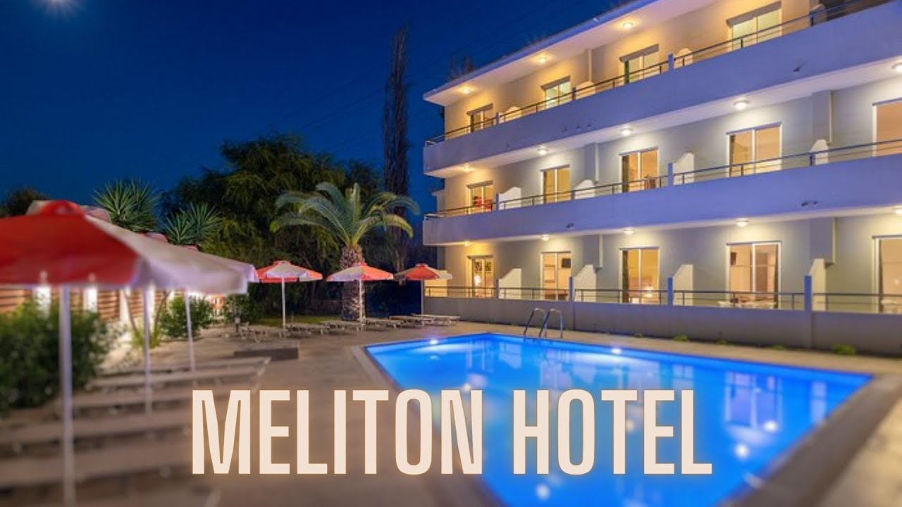 Meliton Hotel Rhodes Theologos 2023 Description and Review Greece - YouTube