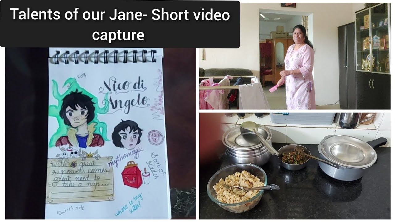 Talents of our Jane and our Daily routine 4minutes video - YouTube
