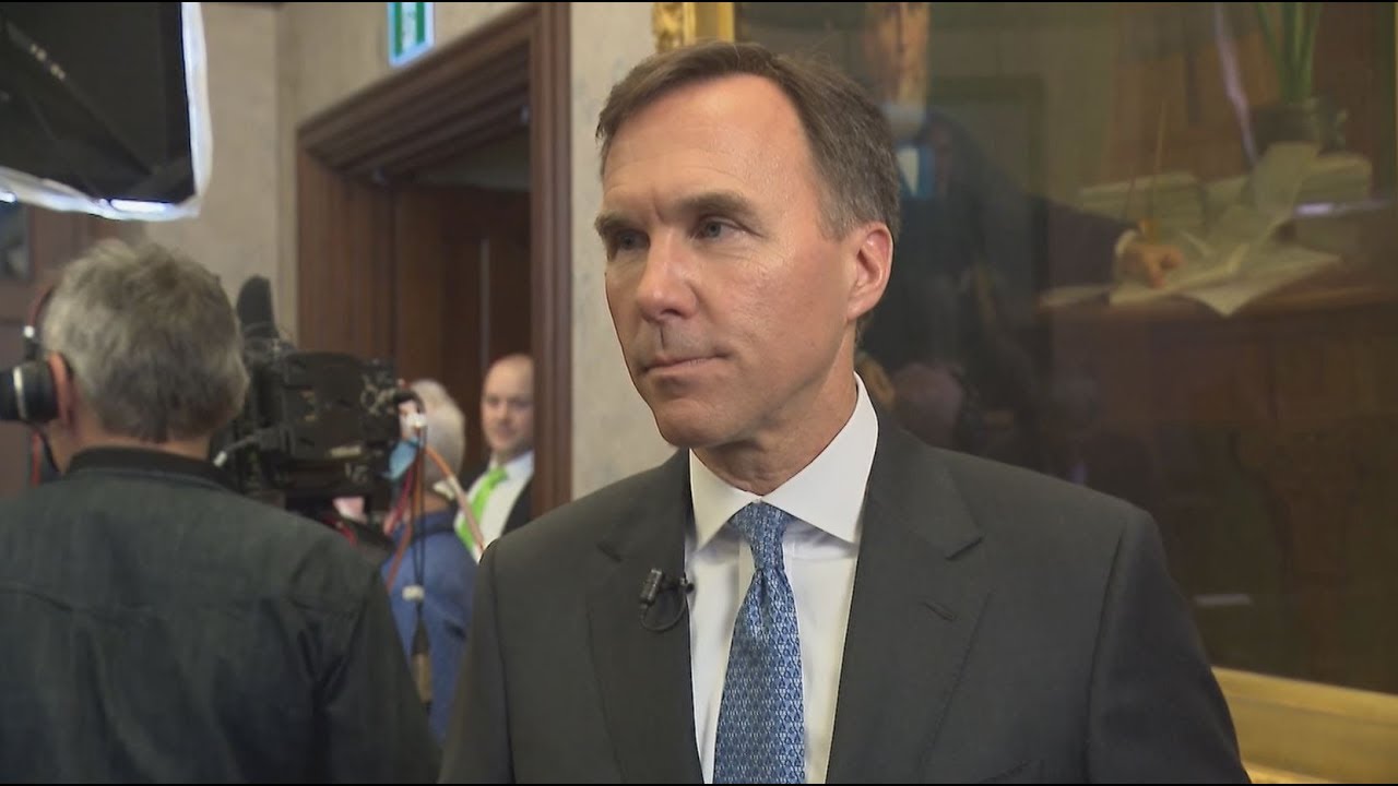 Finance Minister discusses 2019 federal budget - YouTube